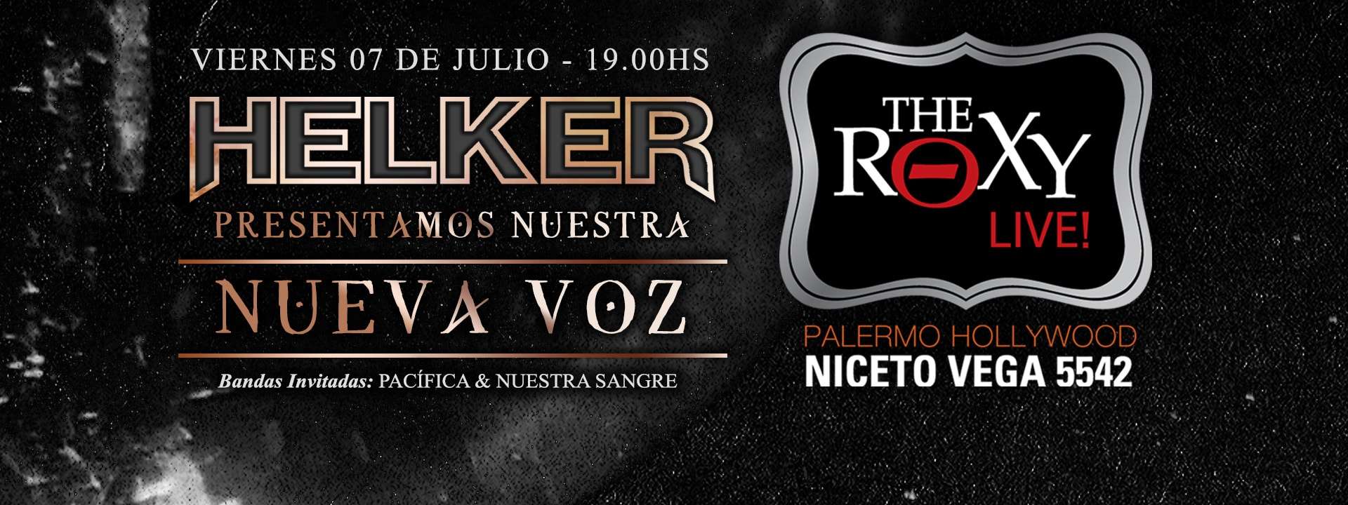 HELKER Presentación Nueva Voz - Nuestra Sangre-Pacífica